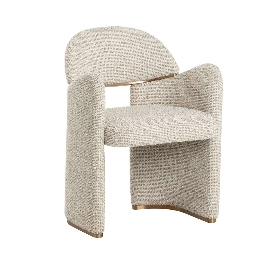 Snowden Dining Armchair - HOME by BE. | HOME by BE.